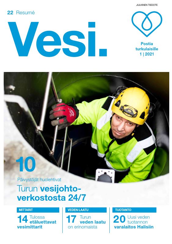 Vesi.-lehdet sähköisenä - Turun Vesihuolto