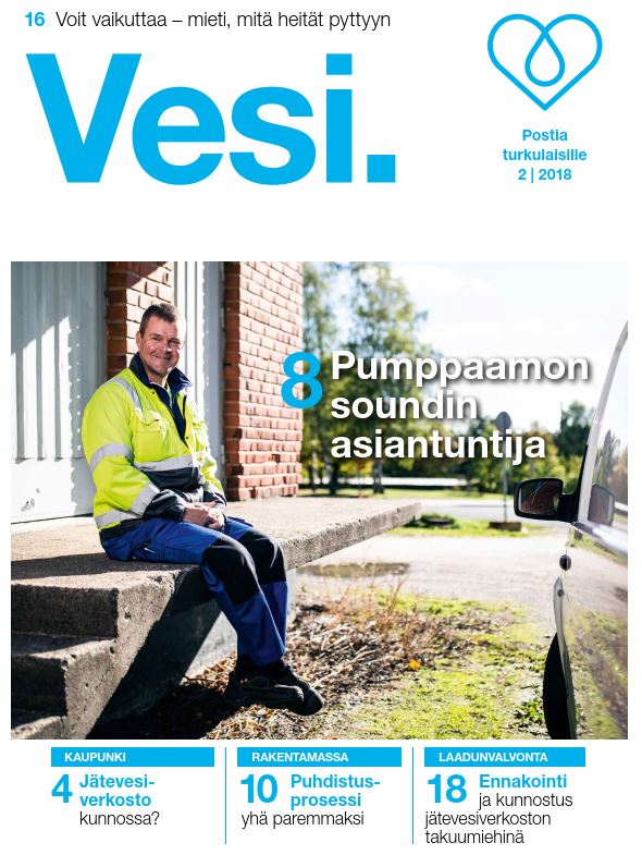 Vesi.-lehdet sähköisenä - Turun Vesihuolto