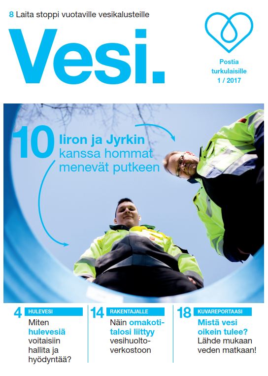 Vesi.-lehdet sähköisenä - Turun Vesihuolto
