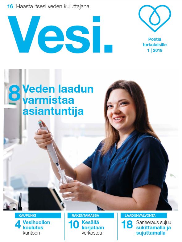 Vesi.-lehdet sähköisenä - Turun Vesihuolto