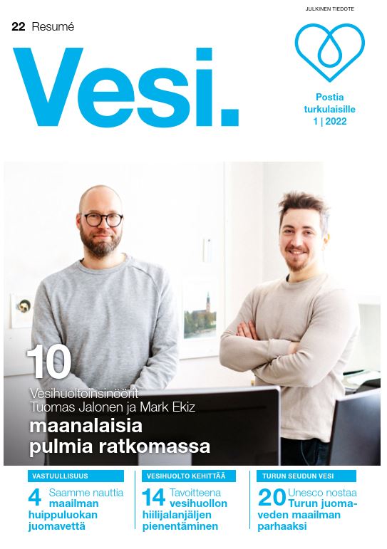 Vesi.-lehdet sähköisenä - Turun Vesihuolto